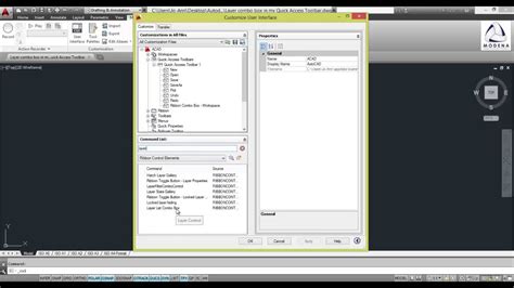 autocad tip layer drop down in the quick access toolbar by jo ann
