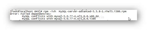 mysql安装出现 conflicts with mysql 的解决办法 阿里云开发者社区