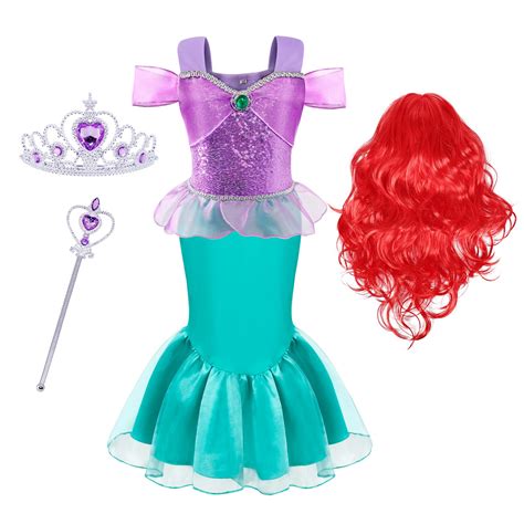 Party Chili Disney Ariel Hercegnő A Kis Hableány Farsangi Jelmez