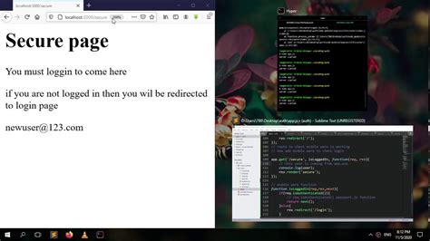 authentication passport js node js mongodb express js p 2 module
