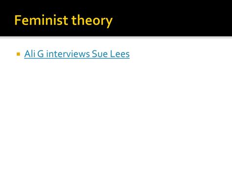 Ppt Feminist Theory Powerpoint Presentation Free Download Id 1382771