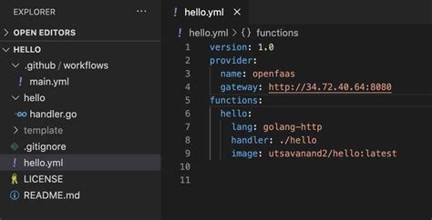 build and deploy openfaas functions with github actions openfaas
