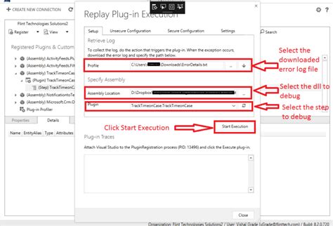 how to debug a plugin in dynamics 365 online using plugin profiler
