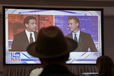 Five Key Moments From The Newsom Desantis Debate Allsides