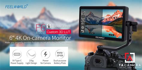 Ta Camera Màn Hình Feelworld F6 Plus V2 6inch Ips Fhd1920x1080 Hỗ Trợ