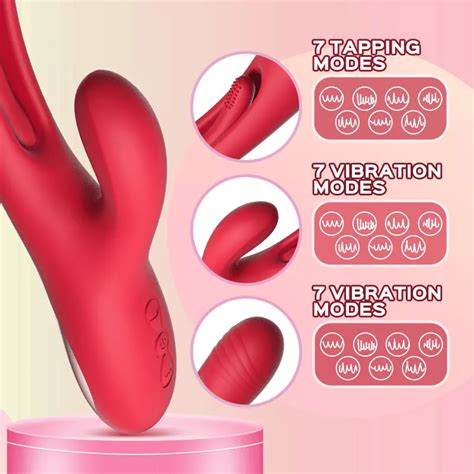 Bora Rabbit Tapping G Spot Vibrator With 7 Vibration Modes