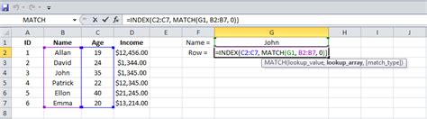 excel index match functions vba and vb tutorials education and