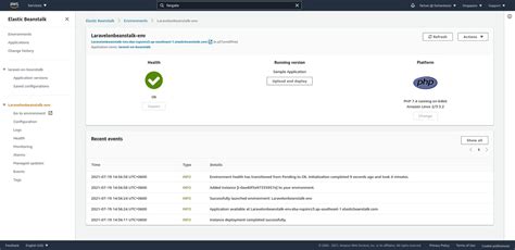 a comprehensive guide to deploying laravel applications on aws elastic
