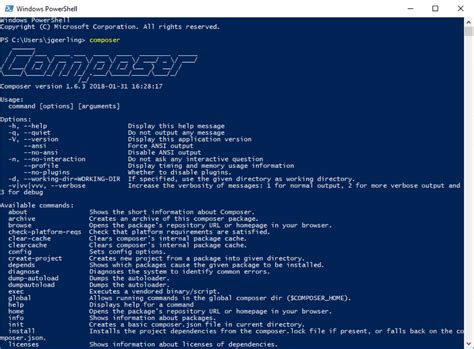 installing php 7 and composer on windows 10 natively jeff geerling