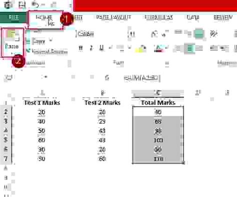 how to remove formulas in excel and keep the values