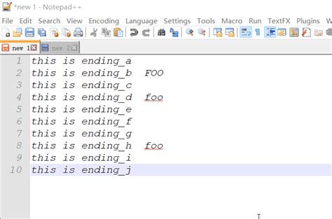 notepad add to every line stack overflow