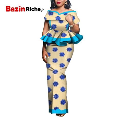 2020 Women Party Dress Skirt Sets Traditional African 2 Pieces Women