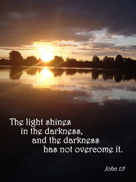 Verse Of The Day John 1 5 Kjv Highland Park Baptist Church Lenoir