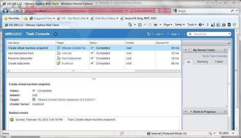 installing the vsphere web client for browser based vmware management