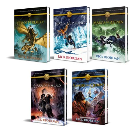 Saga Los Héroes Del Olimpo [ 5 Libros ] Percy Jackson Envío Gratis