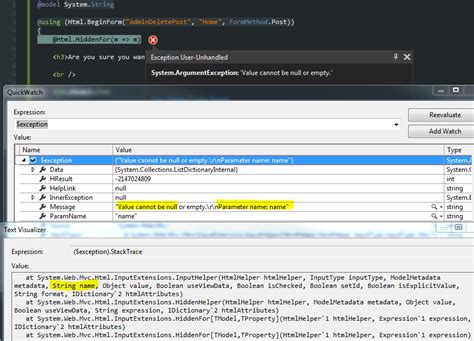 c pass string model back to controller mvc form stack overflow