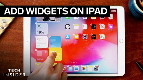 How To Add Widgets On Ipad Youtube