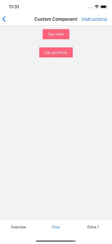 12 exercises to learn react native