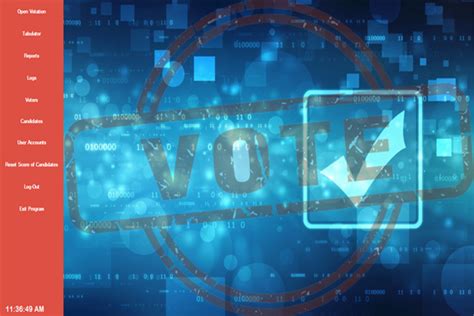 school e voting management system in vb with full