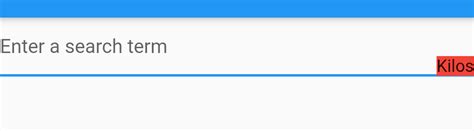 dart how do i align a textformfield and text widget inside a row in