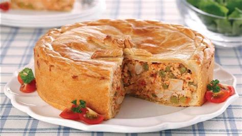 Receita De Torta De Frango Com Palmito E Ervilha • Ana Maria Braga