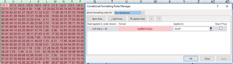 excel 2016 conditional formatting not working stack overflow