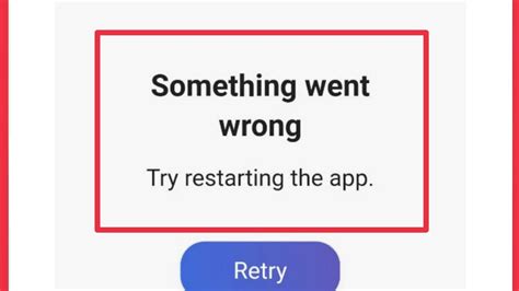 bing fix something went wrong try restarting the app in microsoft