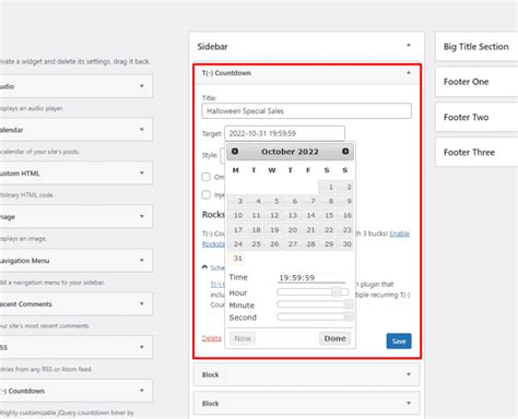 how to add a countdown timer widget in wordpress with free plugins 2023