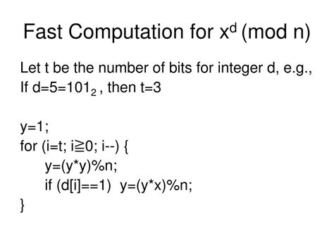 Ppt The Rsa Algorithm Powerpoint Presentation Free Download Id 665171