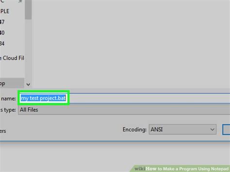 how to make a program using notepad with pictures wikihow