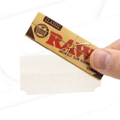 Buy Raw Rolling Papers Usa Classic Cut Corners Single Wide Esd Official