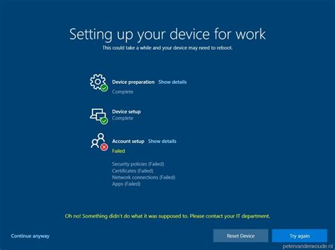 windows enrollment status page all about microsoft intune