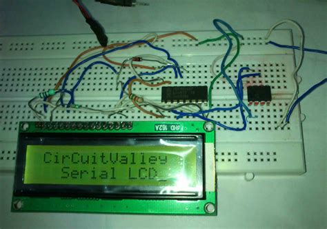 microcontroller projects 16x2 serial lcd two wire with pic12f675