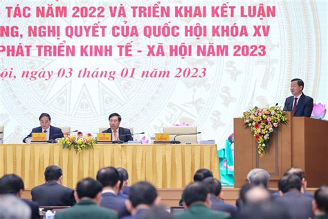 11 Nhóm Nhiệm Vụ Giải Pháp Chủ Yếu Phát Triển Kinh Tế Xã Hội Năm 2023