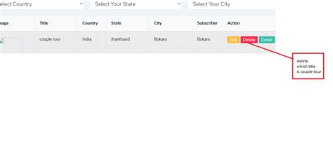 how to delete multiple table rows using one delete button in laravel