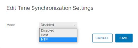 Configure Ntp Time Source On Vcenter Server 7 Vcsa –