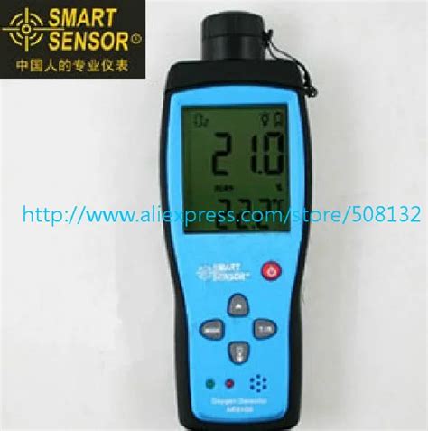 Smart Sensor Ar8100 Handheld Precision Oxygen Detectors O2 Meter Tester