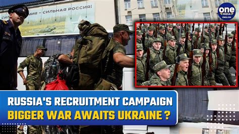 Russian Military Launches A Massive Recruitment One News Page Video