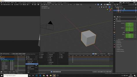 blender 2 8 tutorial keyframe interpolation mode sin exponential