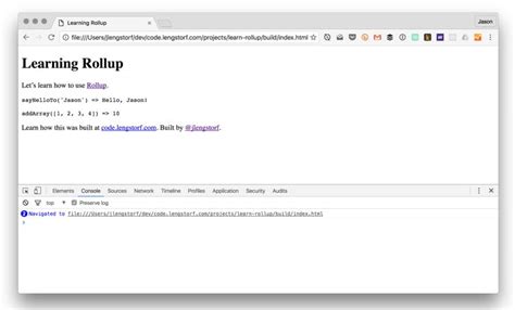 how to bundle javascript with rollup — step by step tutorial