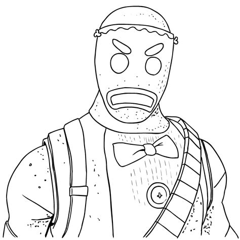 Dibujos De Fortnite Galleta Para Imprimir Y Colorear