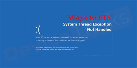 system thread exception not handled loop captions trend update