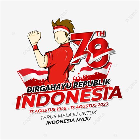 Greeting Card For The 78th Independence Day Of Indonesias Hut Ri 17