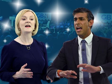 Truss Vs Sunak News Live Tory Leadership Rivals Face Off At Manchester