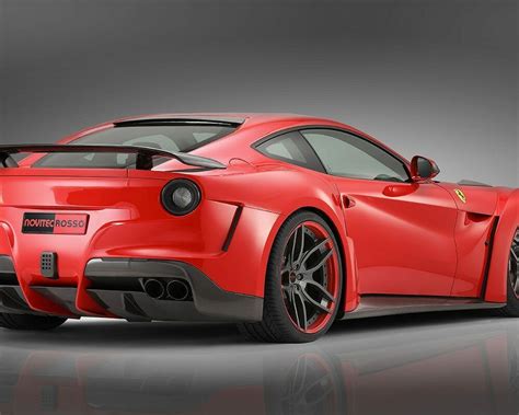 Novitec N Largo Carbon Rear Roof Spoiler Lip For Ferrari F12berlinetta