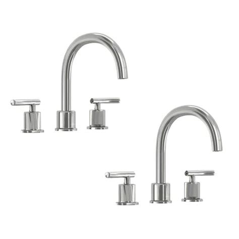 Glacier Bay Dorset 8 In Widespread Double Handle High Arc Bathroom