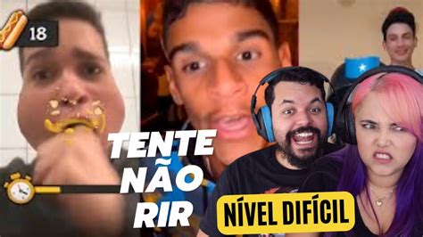 Os Melhores Tik Tok De ComÉdia Tente NÃo Rir 144 Amora ‹ React
