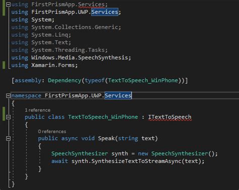 xamarin forms xamarin forms using an interface class in all android