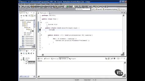 advanced java tutorial generic methods youtube