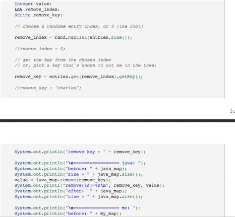 jungle maps map java remove value